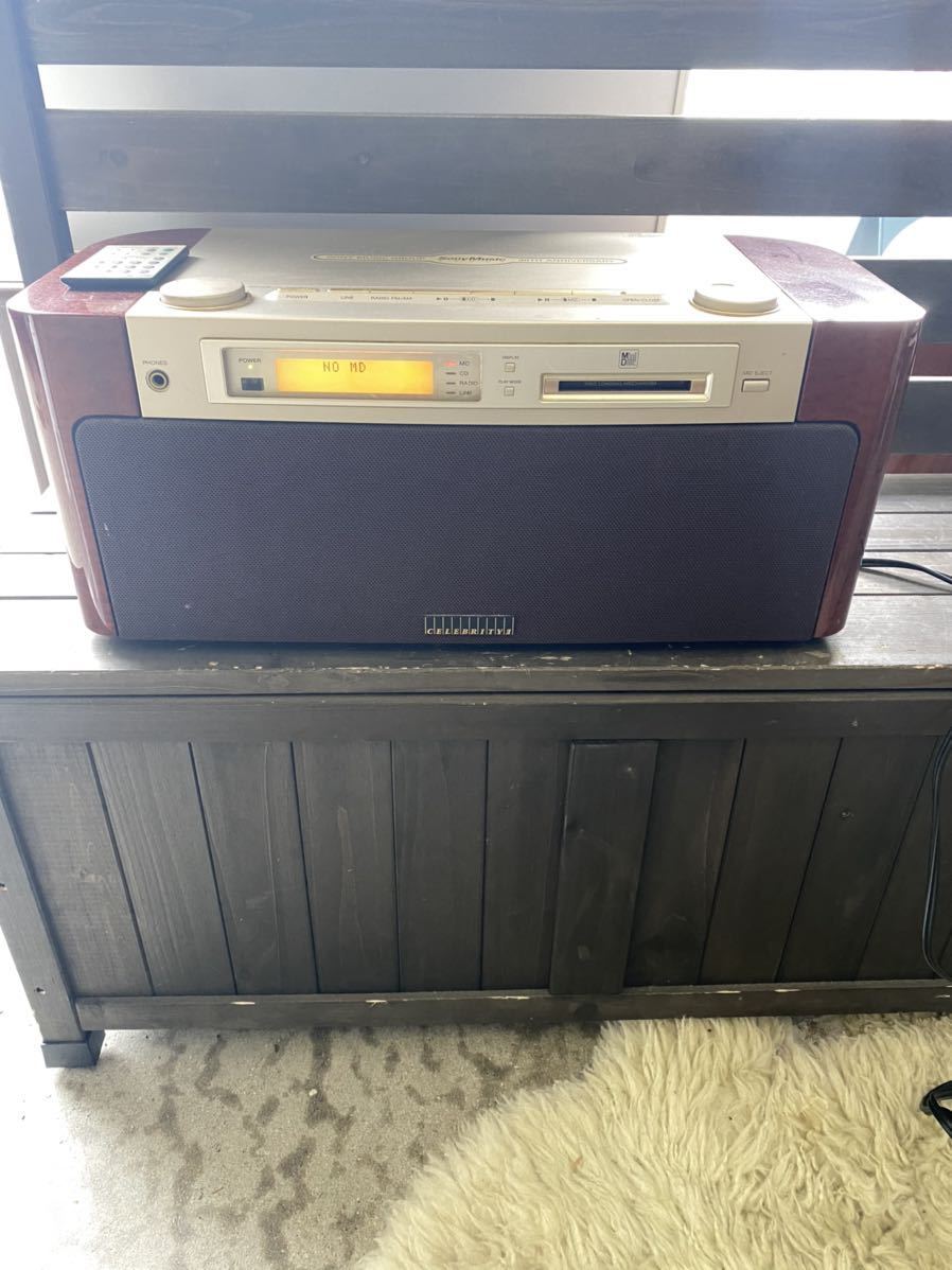 SONY MD-CD NEW STEREO MD-7000/ソニー 30th Anniversary セレブリティ リモコン付き B(ソニー ...