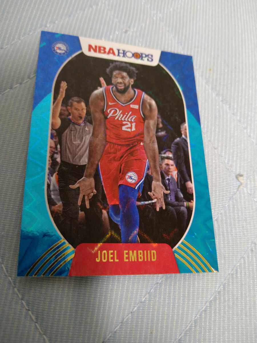 2020-21 PANINI HOOPS JOEL EMBIID BASE HYPER BLUE パラレル(バスケットボール)｜売買された ...