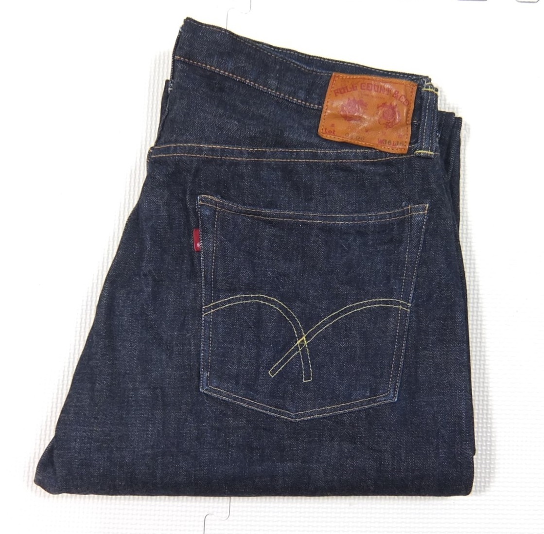 FULL COUNT フルカウント 0106 デニムパンツ 紺 W34 ジッパーフライ(ジーンズ)｜売買されたオークション情報、yahooの商品情報をアーカイブ公開 - オークファン ...