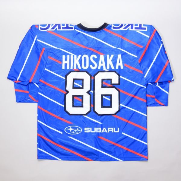 H.C.栃木日光アイスバックス #86 彦坂 優 2020-21 実使用 TERADA.NIK30周年記念マッチデー限定ユニフォーム(アイス ...