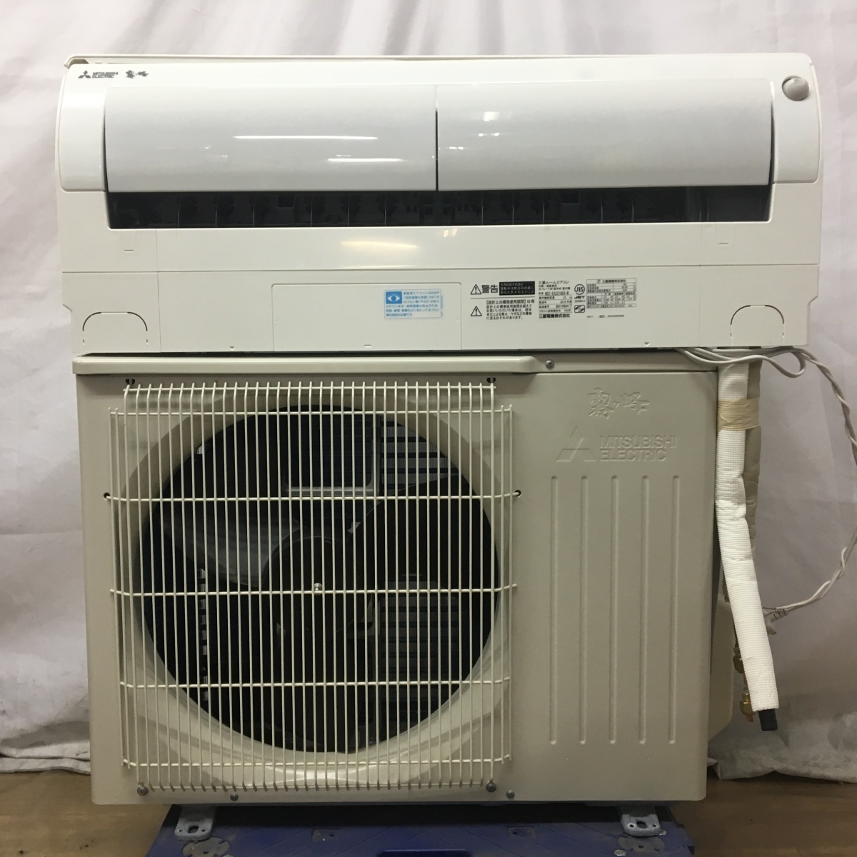 三菱 エアコン 霧ヶ峰 MSZ-EX2218E6-W 主に6畳用 2.2kW 2018年 大阪市内 引取歓迎☆【17593】｜エアコン