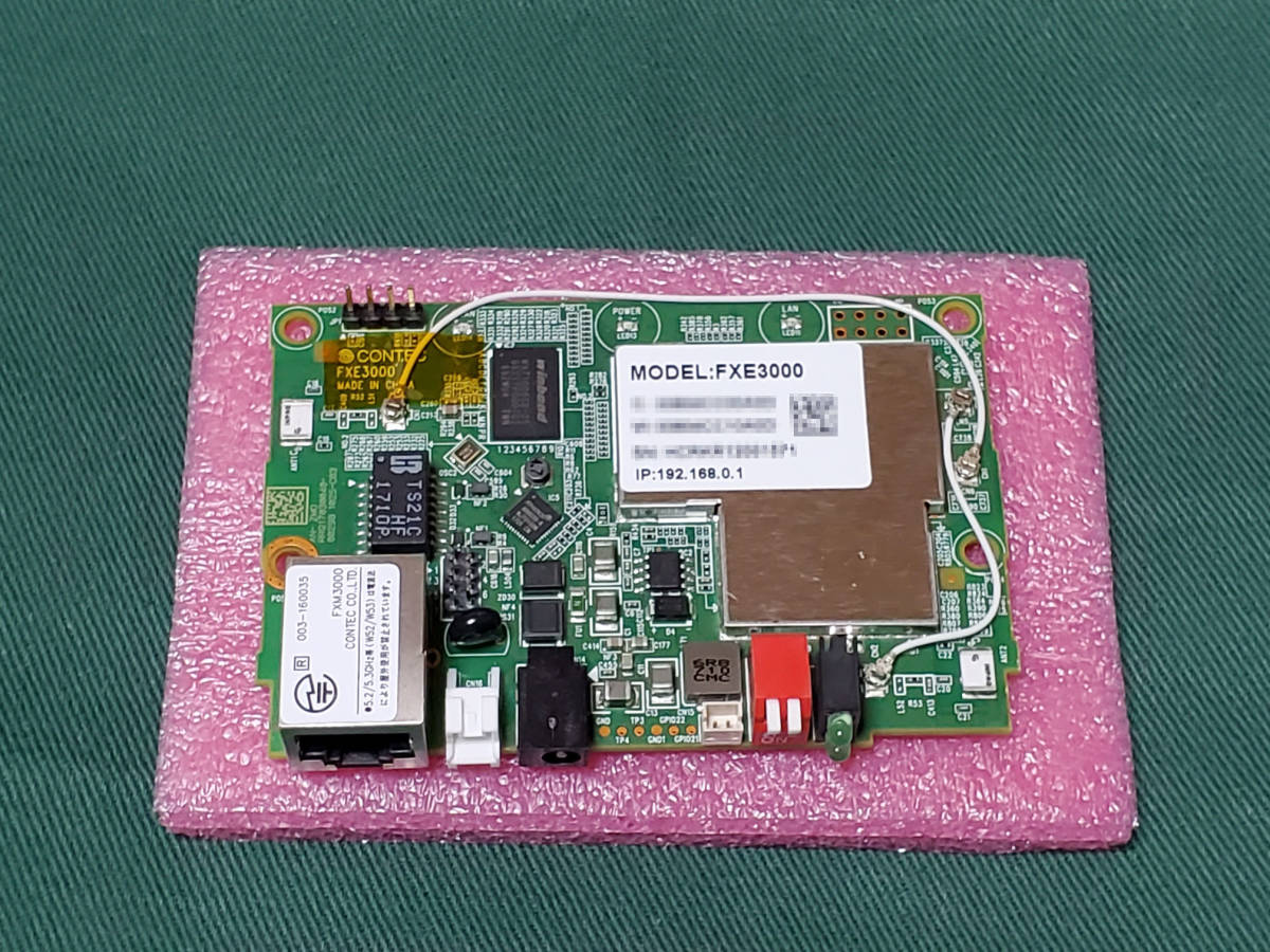 コンテック CONTEC FXE3000 IEEE802.11n/a/b/g準拠 組み込み無線LANボード 親局/子局/リピータ オプション付 ...