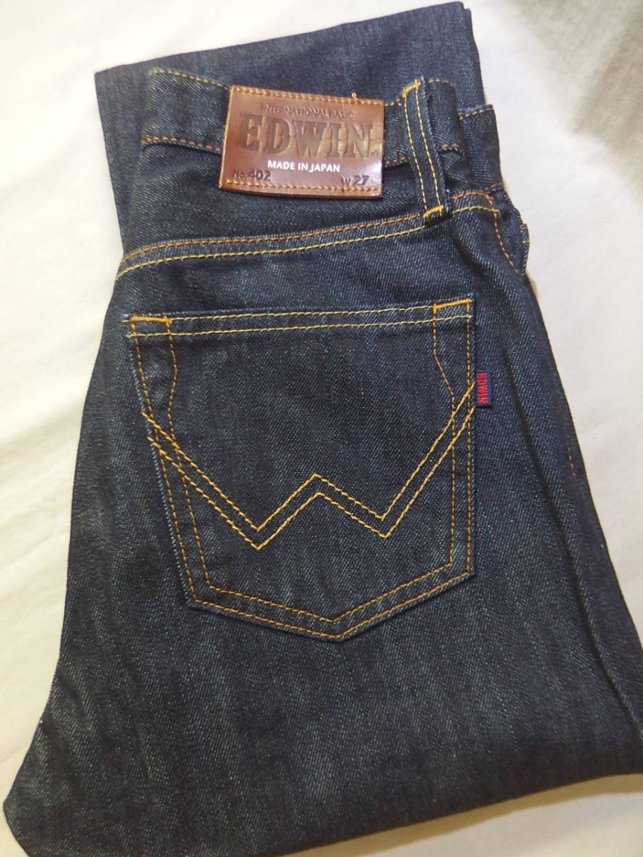 極 濃紺 エドウィン EDWIN 402 タイトストレート ジーンズ W27(W28以下)｜売買されたオークション情報、yahooの商品情報をアーカイブ公開 - オークファン（aucfan.com）
