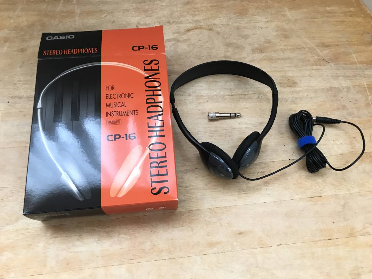 CASIO CP-16 楽器用ヘッドホン 純正ヘッドホン 電子キーボード デジタルピアノ(カシオ)｜売買されたオークション情報、yahooの ...