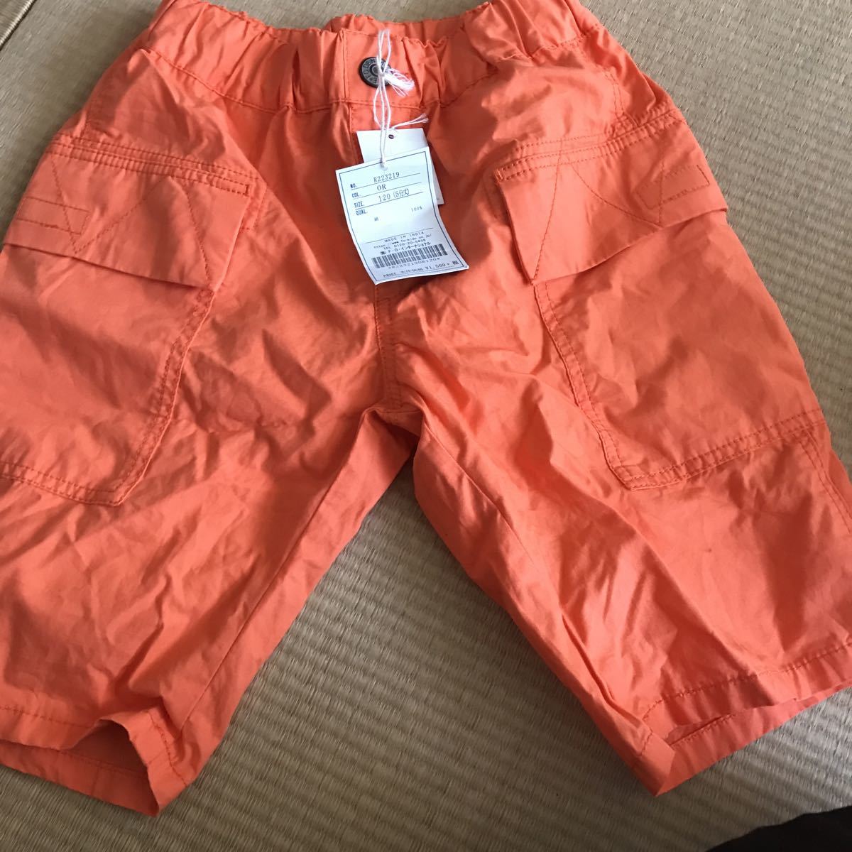 タグ付き FOキッズ 120 ハーフパンツ きれいな オレンジ 鮮やか(120（115～124cm）)｜売買されたオークション情報、yahooの商品情報をアーカイブ公開 - オークファン ...