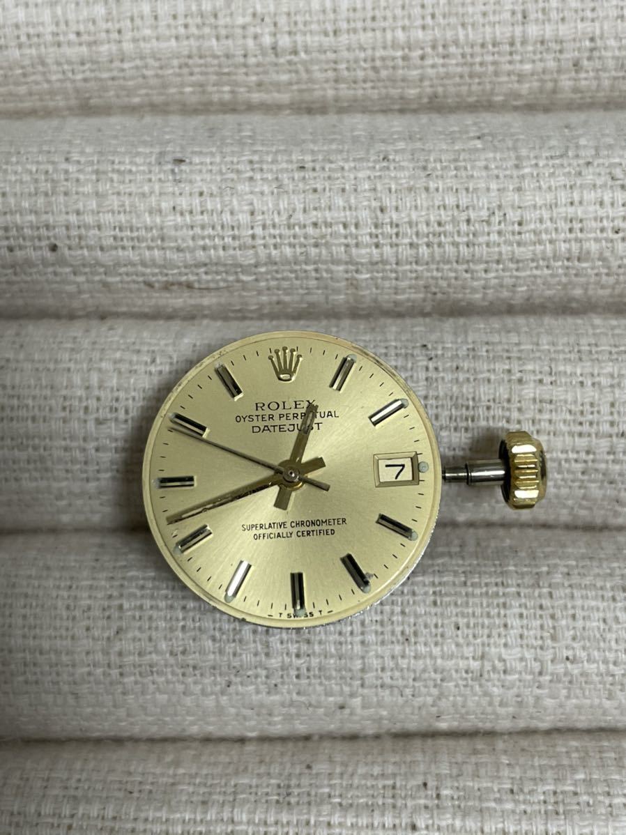 1円スタート ロレックス ROLEX デイトジャスト 6917 ムーブメント 文字盤(パーツ)｜売買されたオークション情報、yahooの商品情報をアーカイブ公開 - オークファン（aucfan ...