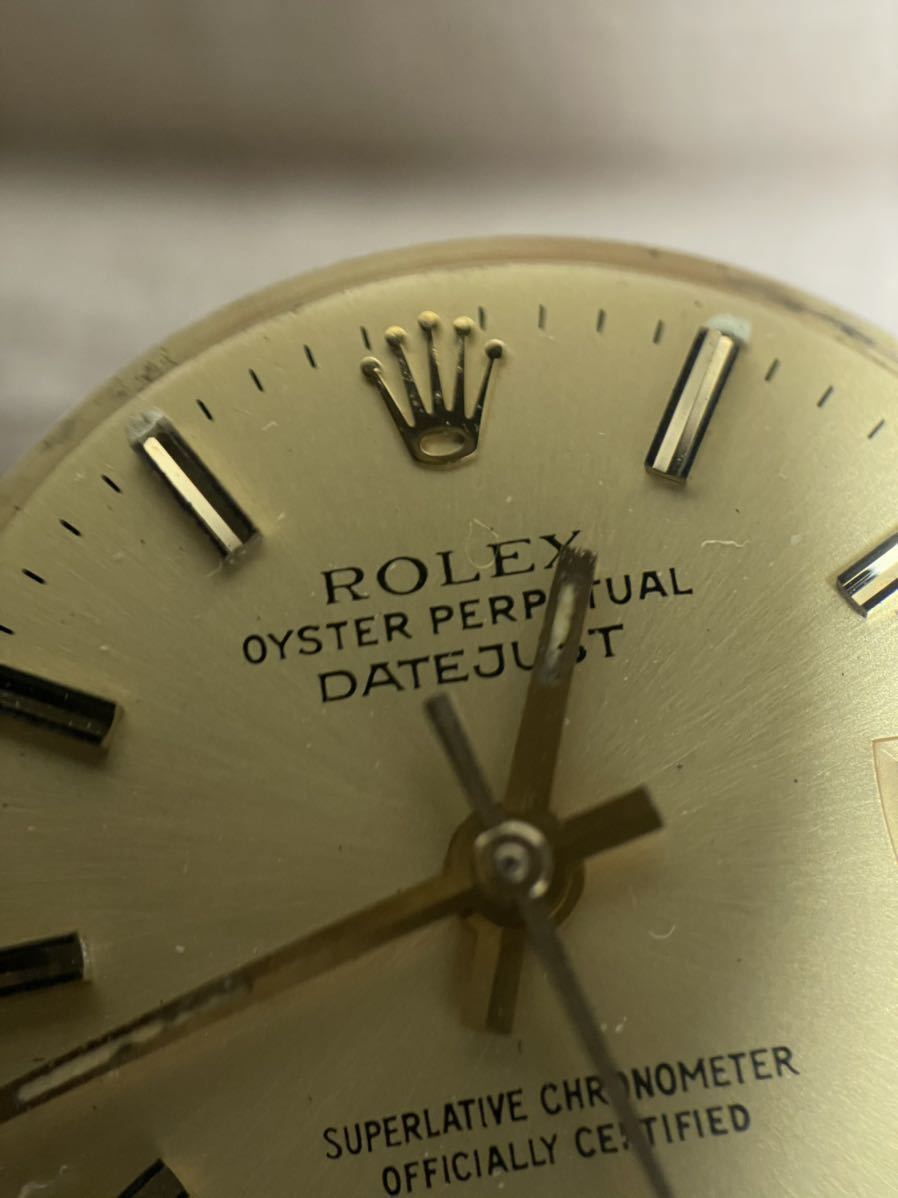 1円スタート ロレックス ROLEX デイトジャスト 6917 ムーブメント 文字盤(パーツ)｜売買されたオークション情報、yahooの商品情報をアーカイブ公開 - オークファン（aucfan ...