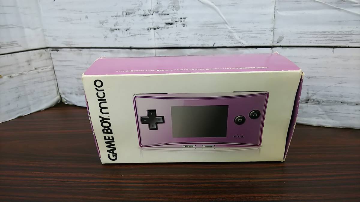 E02-6746 ジャンク品 GBAハード ゲームボーイミクロ本体 パープル 動作 充電器なし 箱いたみ有(本体)｜売買されたオークション情報、yahooの商品情報をアーカイブ公開 ...