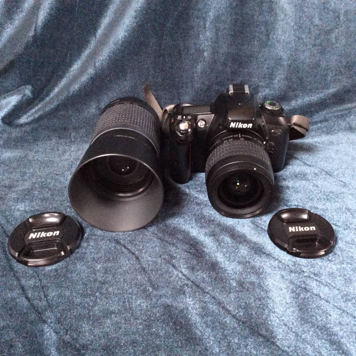 5/10 183757 Nikon U2 ニコン フィルムカメラ レンズ セット 28-80mm 1：3.3-5.6G 70-300mm 1 ...