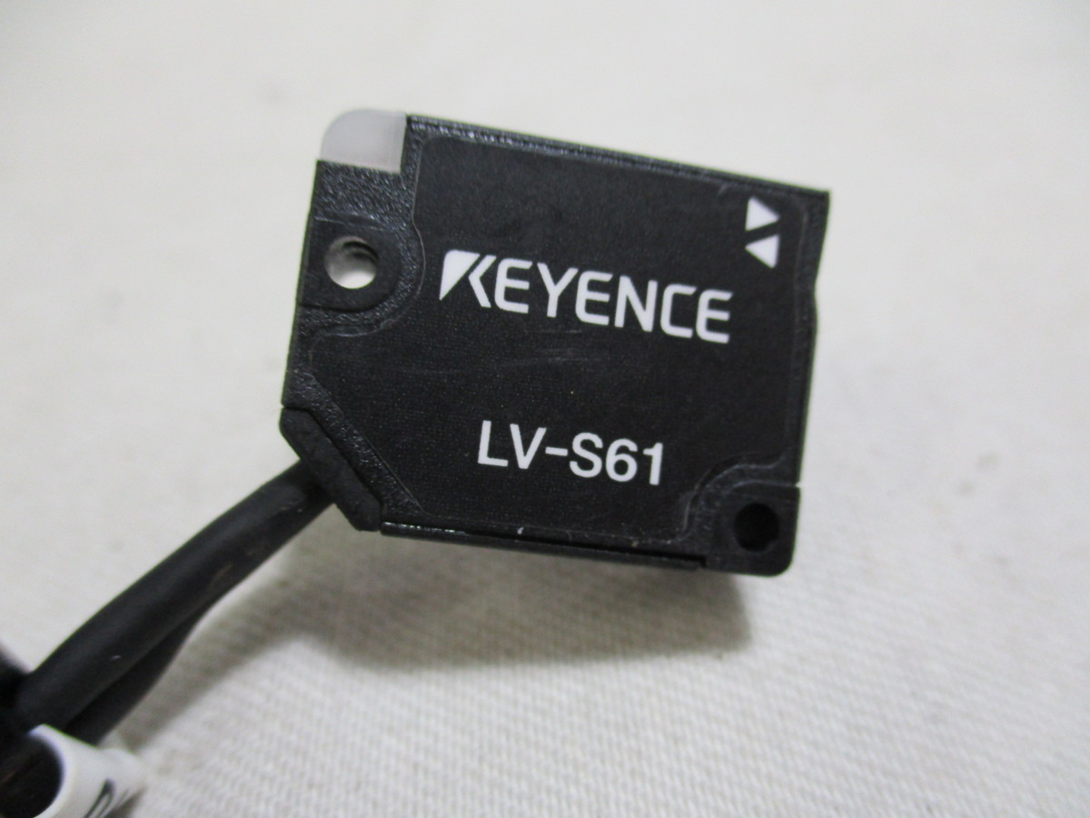 KEYENCE LV-S61 センサヘッド 回帰反射 小スポット(電材、配電用品)｜売買されたオークション情報、yahooの商品情報を ...