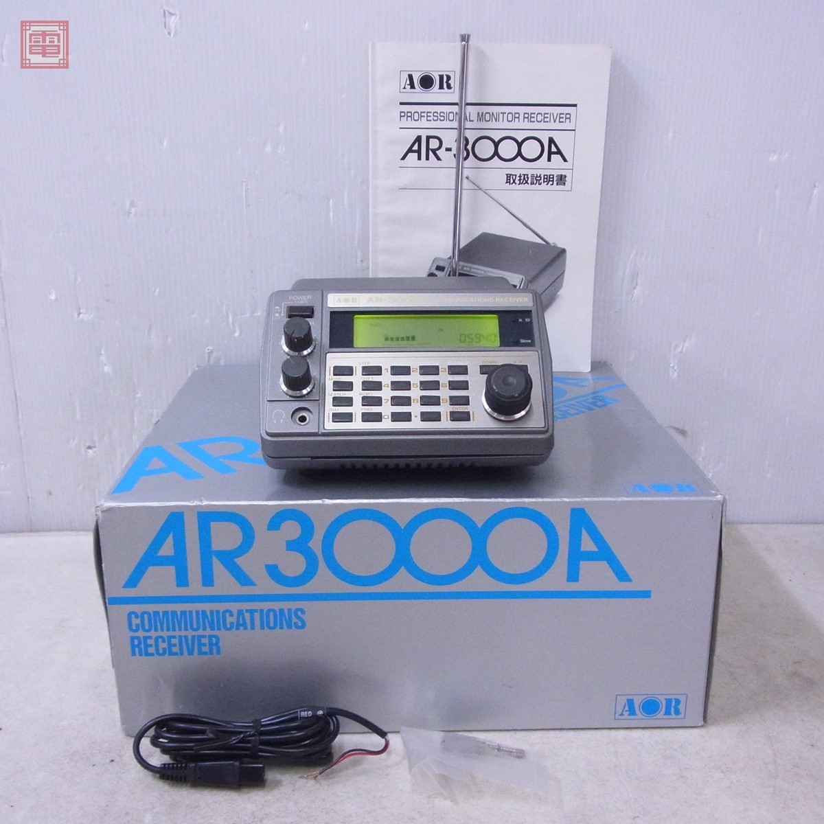 AOR AR3000A 100kHz 2036MHz 広帯域受信機 取説 元箱付 AR-3000A 20(受信機)｜売買されたオークション情報 ...