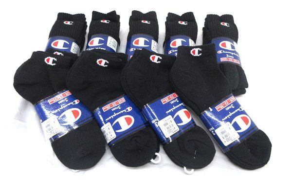 送料220円 税込 qs173 メンズ チャンピオン ソックス 3足組 23-25cm 2種 9点 シンオク(その他)｜売買されたオークション ...