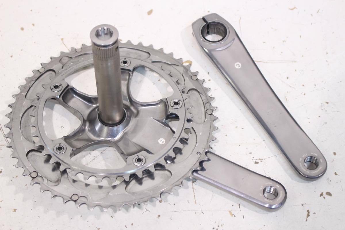 SHIMANO シマノ FC-7800 DURA-ACE 172.5mm 52/39T 2x10s クランクセット(セット)｜売買されたオークション情報、yahooの商品情報をアーカイブ公開 ...