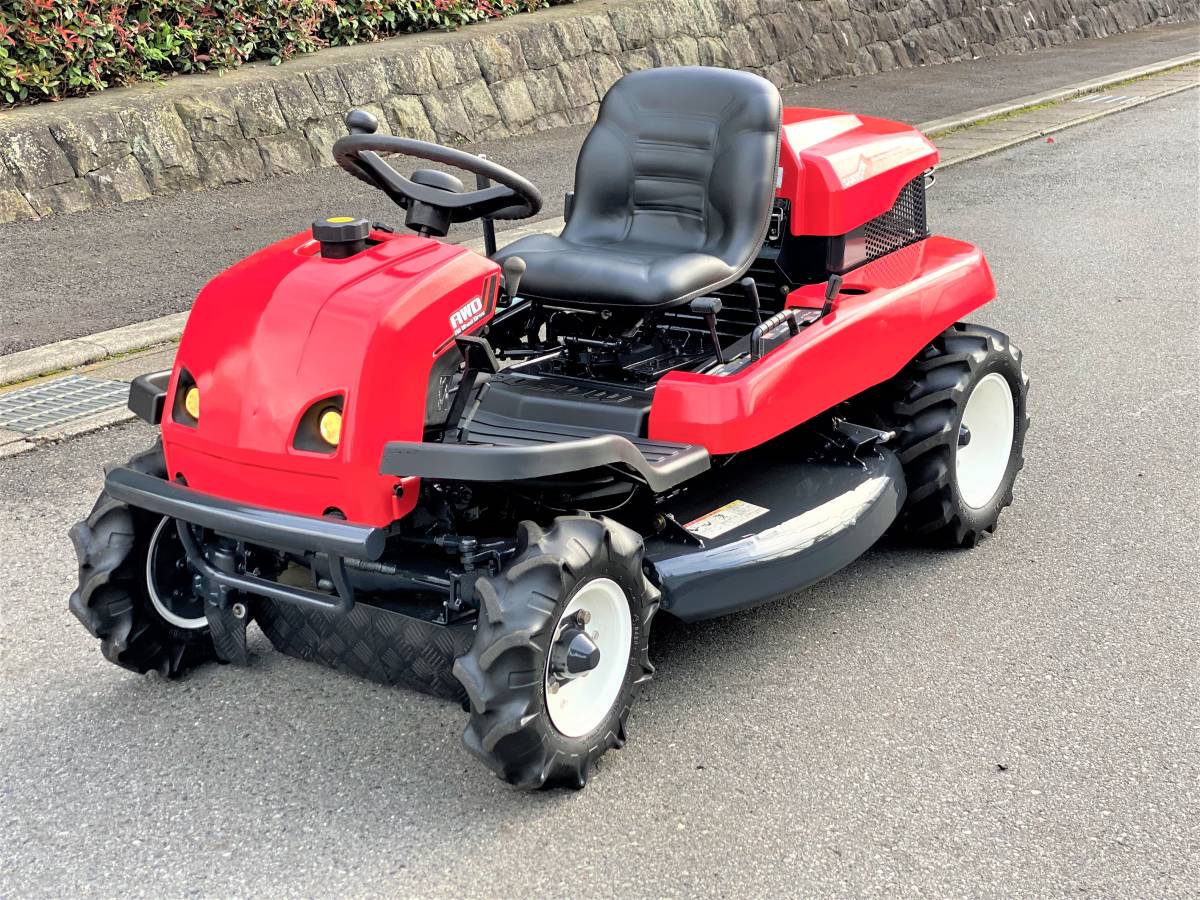 筑水キャニコム 乗用草刈機 まさお CMX222 4WD 22馬力 刈幅975㎜ 384時間 替刃 638+159(本体)｜売買された ...