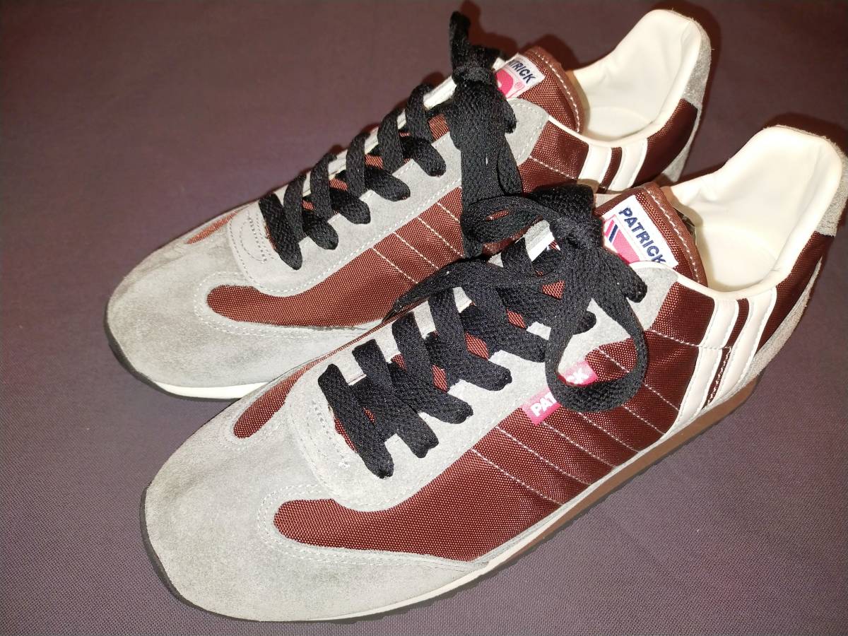 PATRICK 41 パトリック マラソン コーヒーブラウン 41 26.0目安 メンズスニーカー シューズ 靴(41（26.0cm目安）)｜売買されたオークション情報、yahooの商品情報を ...