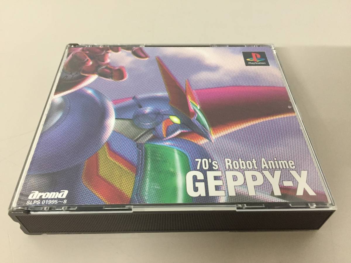 PS プレステ 70年代風ロボットアニメ ゲッP-X GEPPY-X プレイステーション PlayStation aroma 21/0625 ...