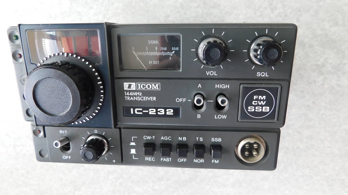 アイコム IC-232 2m FM/CW/SSBトランシーバー ジャンク(モービル)｜売買されたオークション情報、yahooの商品情報をアーカイブ公開 - オークファン（aucfan.com）