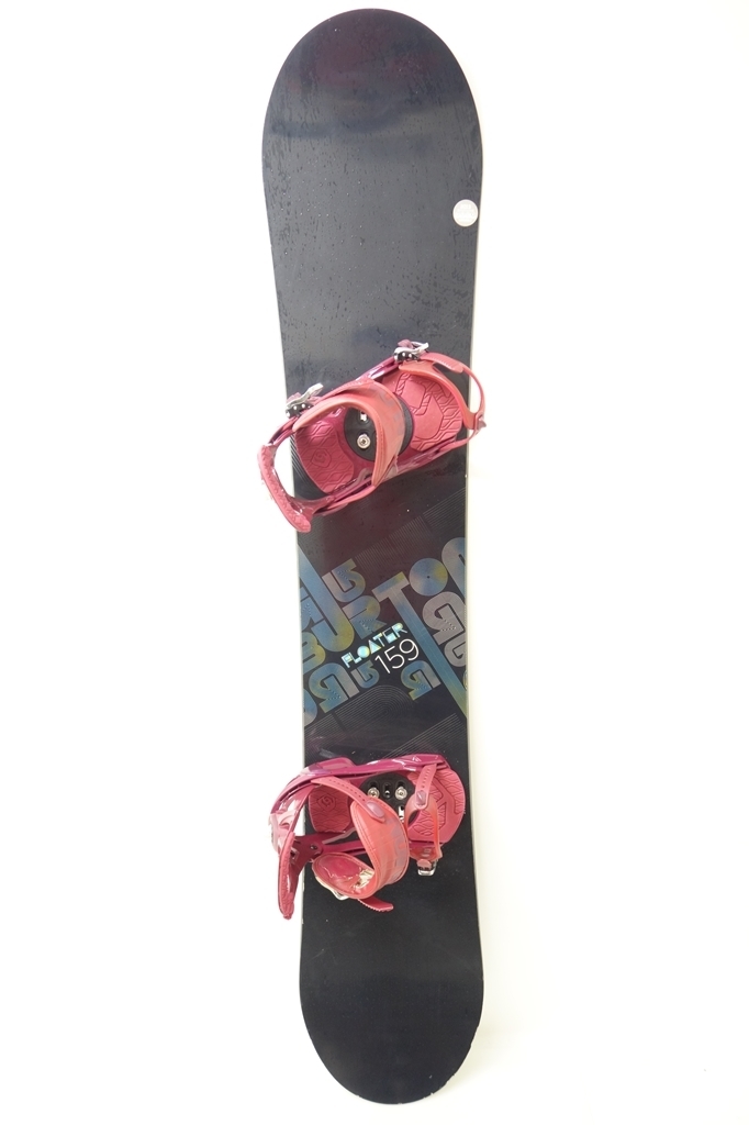 12/13 BURTON FLOATER 159cm SALOMON ビンディング付き スノーボード バートン フローター サロモン ...