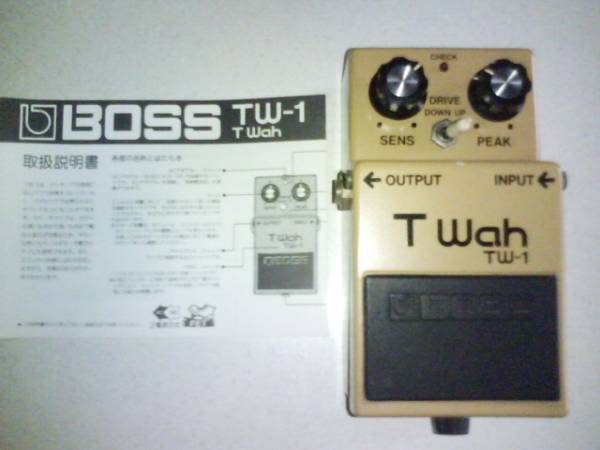 BOSS TW-1 ワウ 83年日本製 難有り(ワウ)｜売買されたオークション情報、yahooの商品情報をアーカイブ公開 - オークファン ...