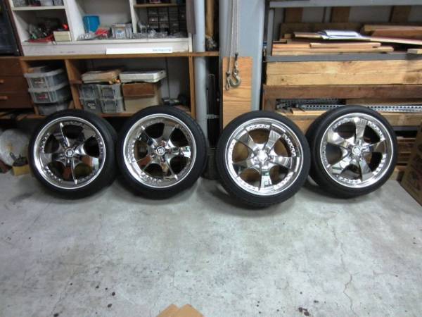 WORK LS105 スーパークロームメッキ(ラジアルタイヤ)｜売買されたオークション情報、yahooの商品情報をアーカイブ公開 ...