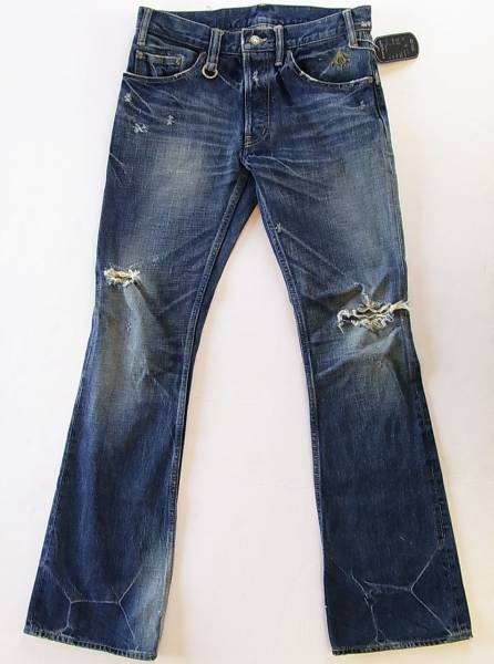 バックボーン ビンテージ加工デニム BACKBONE BB09SS-DP01-B(バックボーン)｜売買されたオークション情報、yahooの商品情報をアーカイブ公開 - オークファン ...