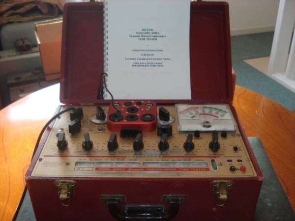 真空管試験機 HICKOK 6000A MUTUAL CONDUCTANCE TUBE TESTER(真空管)｜売買されたオークション情報 ...