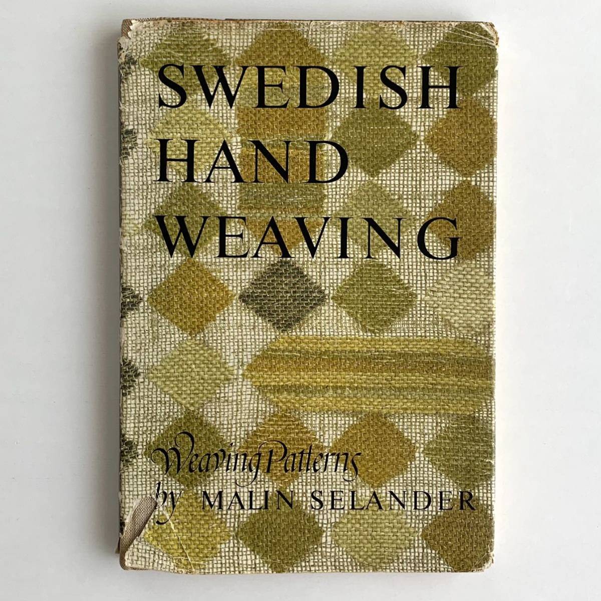 洋書 手芸本 スウェーデン織 MALIN SELANDER SWEDISH HAND WEAVING マリンセランデル手織り図案集ヴィンテージ ...