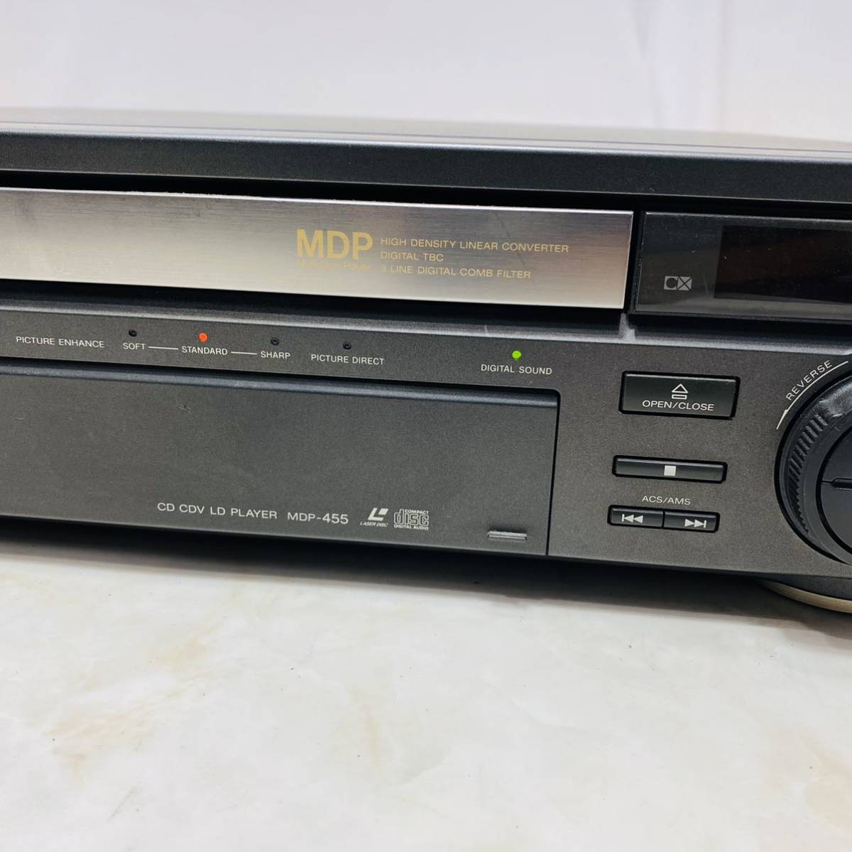030806-22 SONY MDP-455 CD/CDV/LDプレーヤー ジャンク(LDプレーヤー)｜売買されたオークション情報、yahoo ...