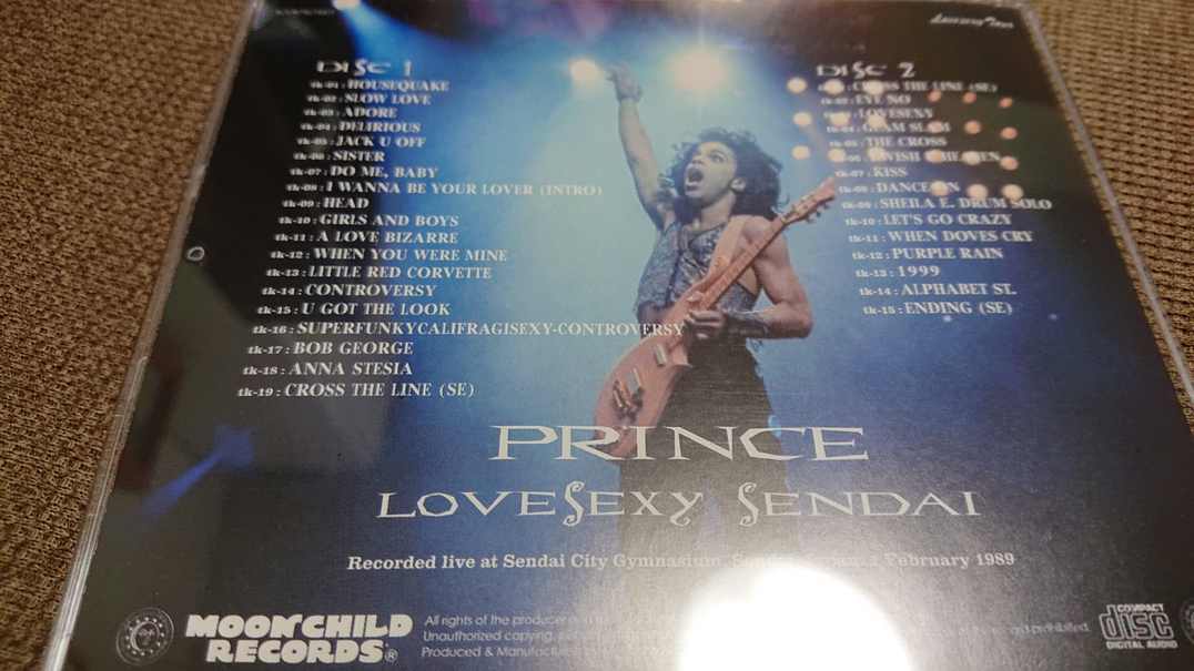 Prince LOVE SEXY SENDAI プレス2CD moonchild records(Prince)｜売買されたオークション情報、yahooの商品情報をアーカイブ公開 ...