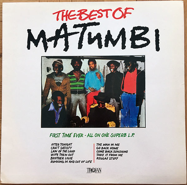 MATUMBI THE BEST OF MATUMBI マトゥンビ 12インチレコード 1977(レゲエ)｜売買されたオークション情報 ...