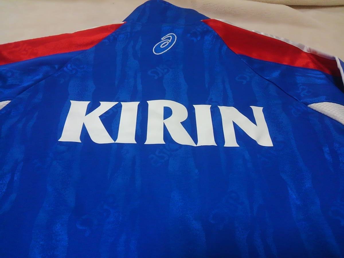 アシックス サッカージャージ JFA サッカー日本代表 KIRIN キリンカップサッカー支給品 サイズXО(ジャケット、上着)｜売買されたオークション情報、yahooの商品情報をアーカイブ公開 ...