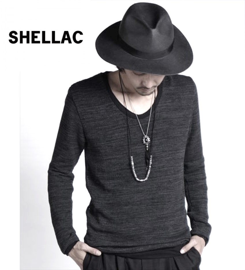 SHELLAC シェラック レイヤードメッシュカットソー(トップス)｜売買されたオークション情報、yahooの商品情報をアーカイブ公開 - オークファン（aucfan.com）