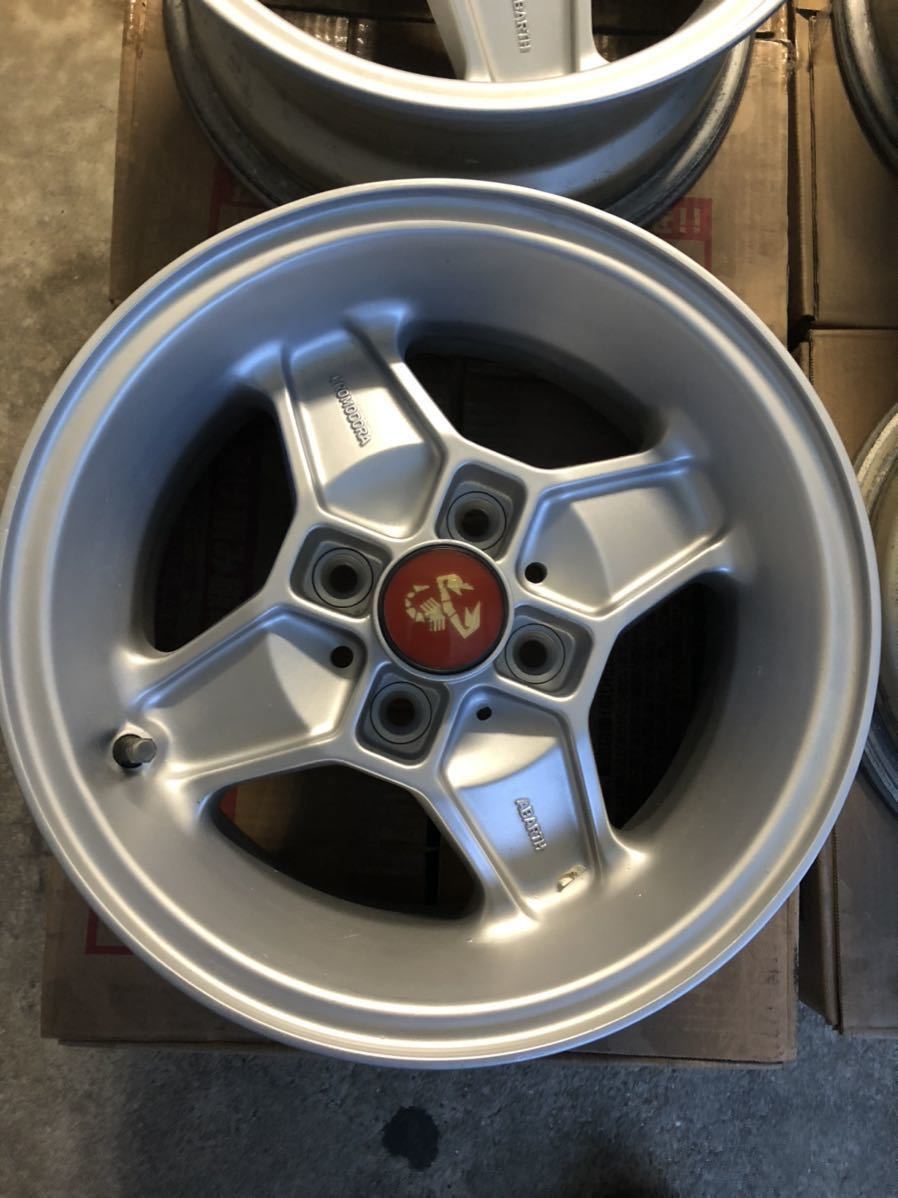 クロモドラ CD30 Cromodora 13X5.5J PCD98 4H +8 アルミホイール 4本 1セット fiat 124 アウトビアンキ A112 アバルト ABARTH 等に(社外 ...