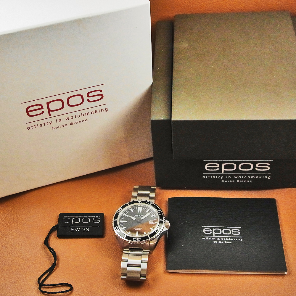 箱説保付き エポス スポーティブ 3438K 20ATM 自動巻 EPOS AUTOMATIC(エポス)｜売買されたオークション情報、yahooの商品情報をアーカイブ公開 - オークファン ...