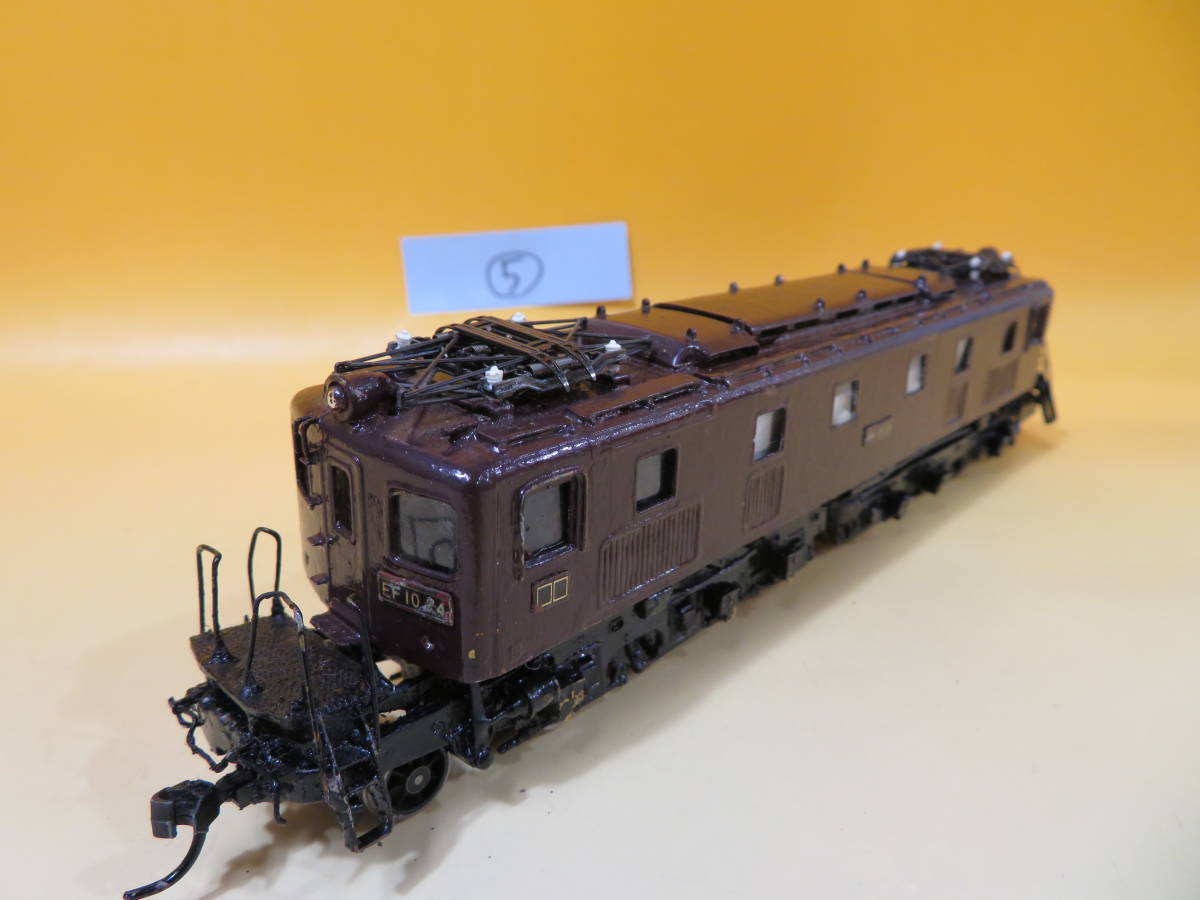 ジャンク扱い HOゲージ ⑤ メーカー不明品 SANGO 電気機関車 EF10 24 1円スタート 鉄道模型 J4 S7977(HOゲージ)｜売買されたオークション情報、yahooの商品情報を ...