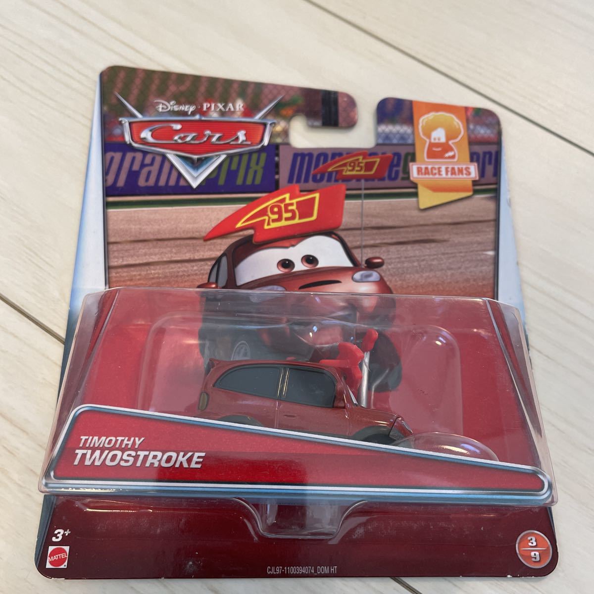 マテル カーズ TIMOTHY TWOSTROKE 可愛い マックイーンファン ツーストローク MATTEL CARS ミニカー キャラクター ...