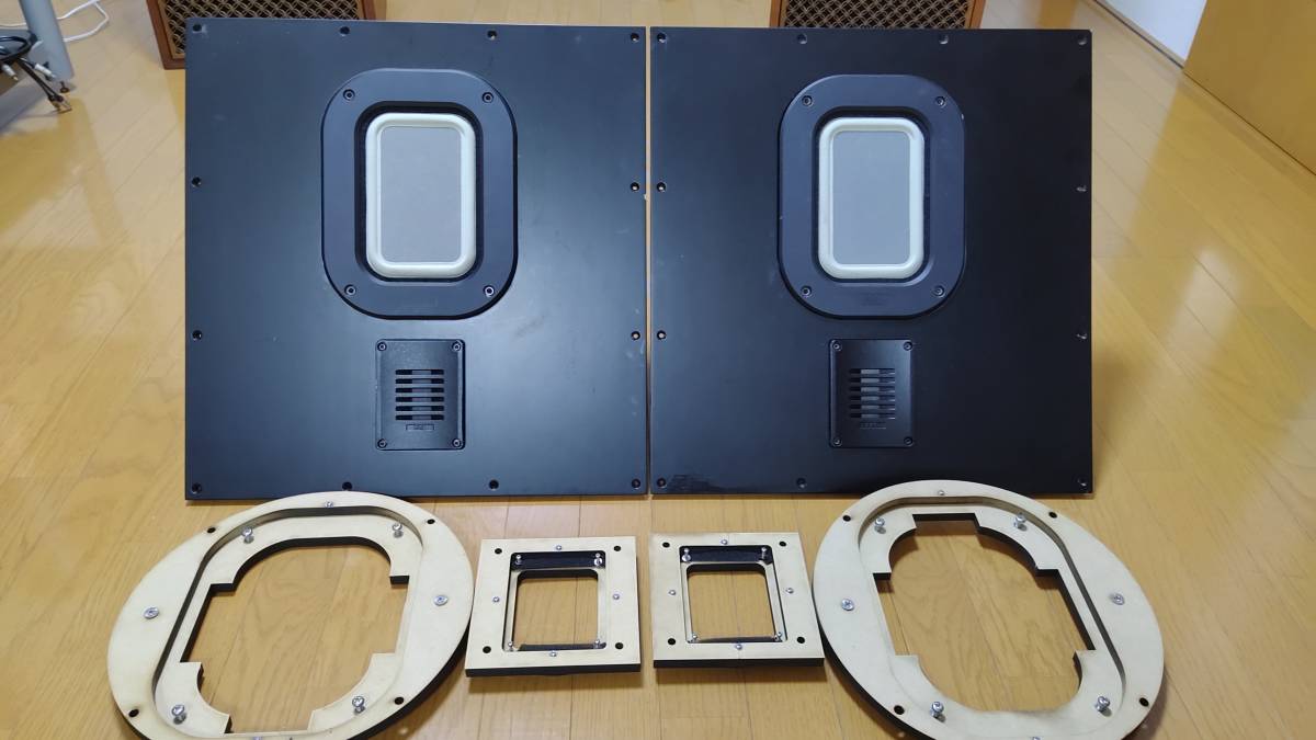 FAL 平面フルレンジスピーカーC90 + ハイルドライバーS AMT ユニットペア サブバッフル2種付き(スピーカー)｜売買された ...