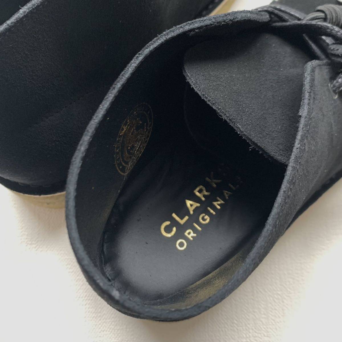 Clarks ORIGINALS Desert Boot 221 クラークス デザートブーツ UK6 定3.3万 メンズ 黒 ブラック スエード 26155855 70周年 新モデル(7インチ ...