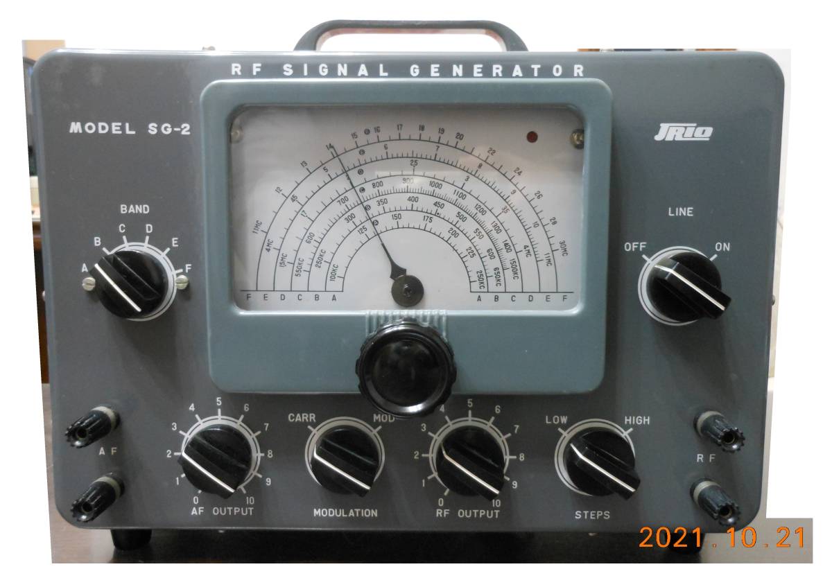 ☆彡 TRIO RF SIGNAL GENERATOR MODEL SG-2 ☆彡｜家電、AV、カメラ