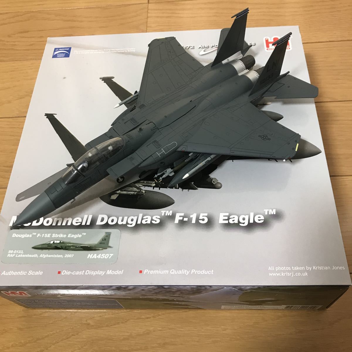ホビーマスター HOBBY MASTER 1/72 F-15Eストライクイーグル アメリカ空軍492FS 2007年アフガニスタン ...