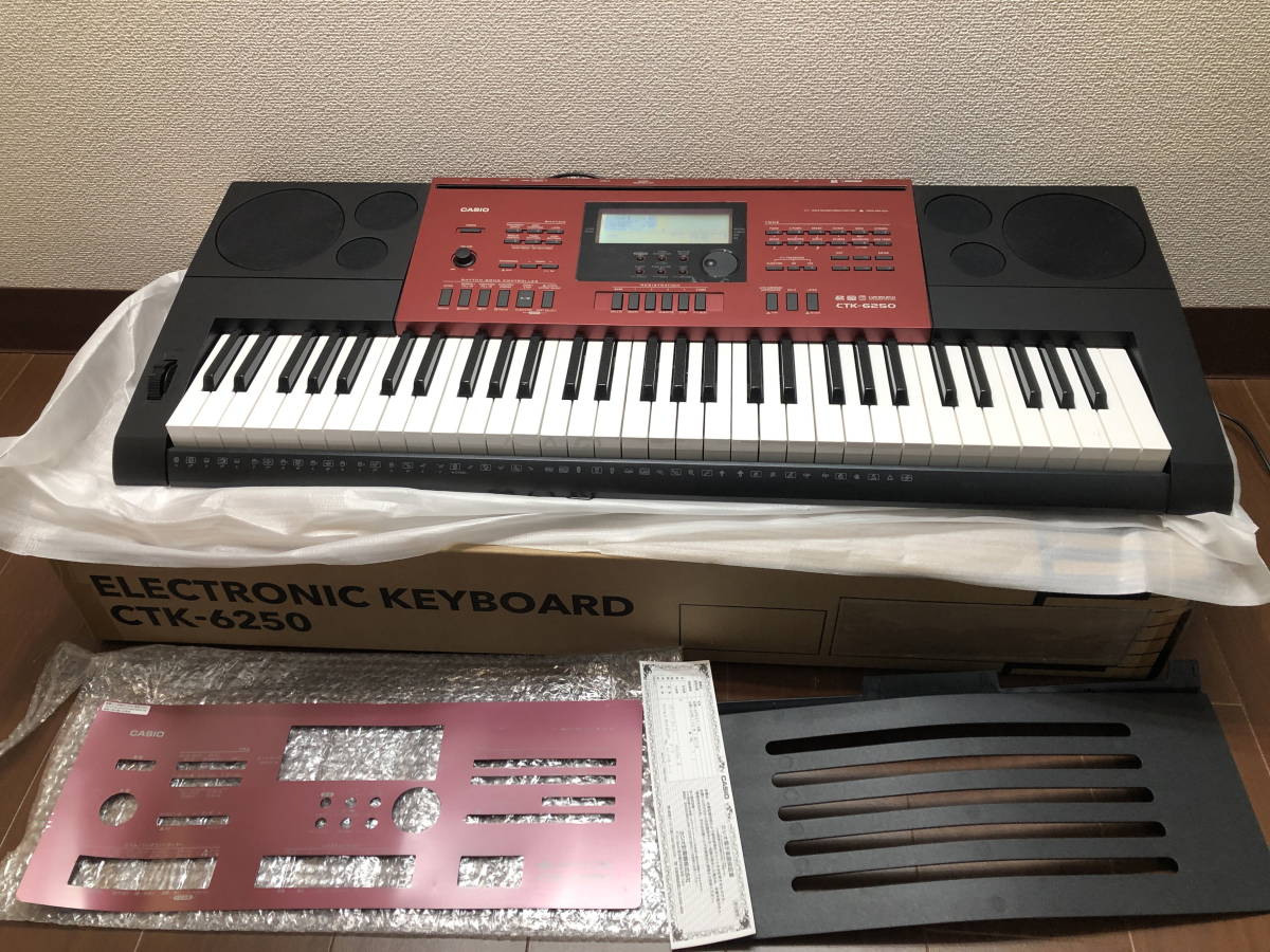 131030M85-1031S-00502A2 CASIO カシオ ELECTRONIC KEYBOARD CTK-6250 電子ピアノ ｜楽器、器材