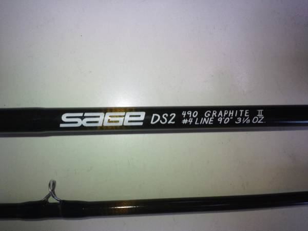 SAGE 490 Graphite(フライロッド)｜売買されたオークション情報、yahooの商品情報をアーカイブ公開 - オークファン ...