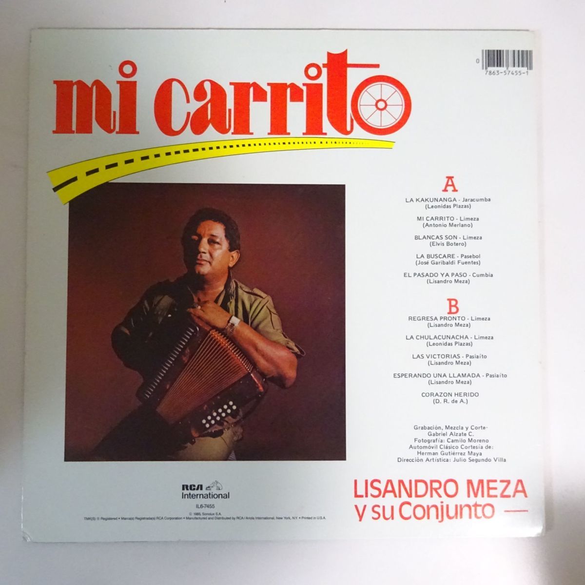 11146526; US盤 Lisandro Meza Y Su Conjunto / Mi Carrito(その他)｜売買されたオークション ...