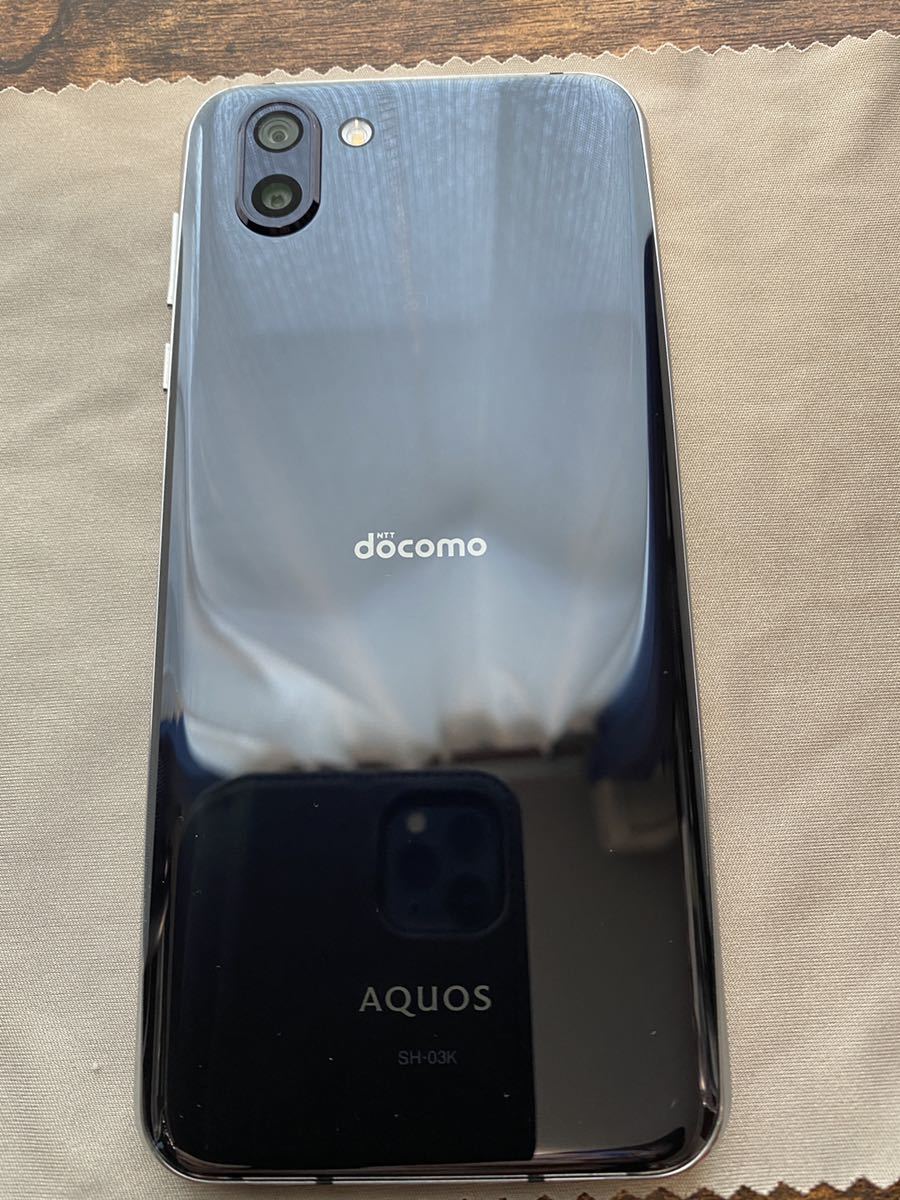 ドコモ SHARP AQUOS R2 SH-03K プレミアムブラック SIMロック解除 み(シャープ)｜売買されたオークション情報 ...
