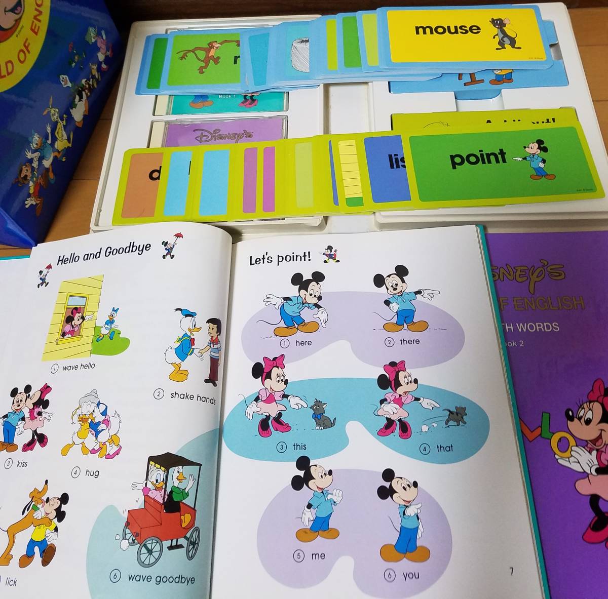 DWE ディズニー英語システム ワールドオブイングリッシュ Fun with words 絵本 CD カード(子ども英語)｜売買されたオークション情報、yahooの商品情報をアーカイブ公開 ...