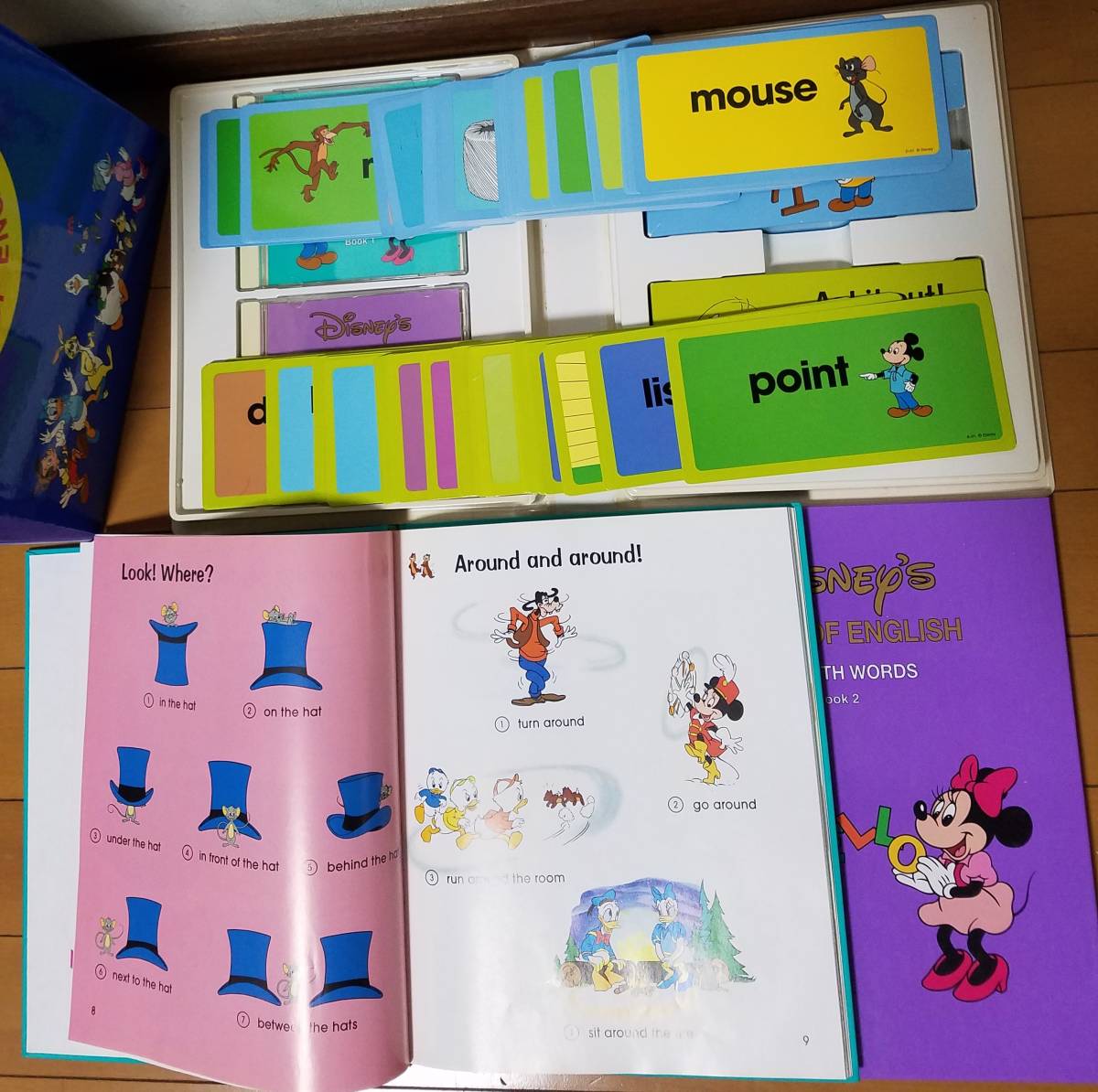 DWE ディズニー英語システム ワールドオブイングリッシュ Fun with words 絵本 CD カード(子ども英語)｜売買されたオークション情報、yahooの商品情報をアーカイブ公開 ...