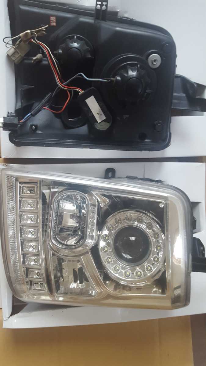 エブリィ ヘッドライト DA64V DA64W 純正ハロゲン車 バルカンLEDリングプロジェクターヘッドライト CRYSTALEYE(ヘッドライト)｜売買されたオークション情報、yahooの ...