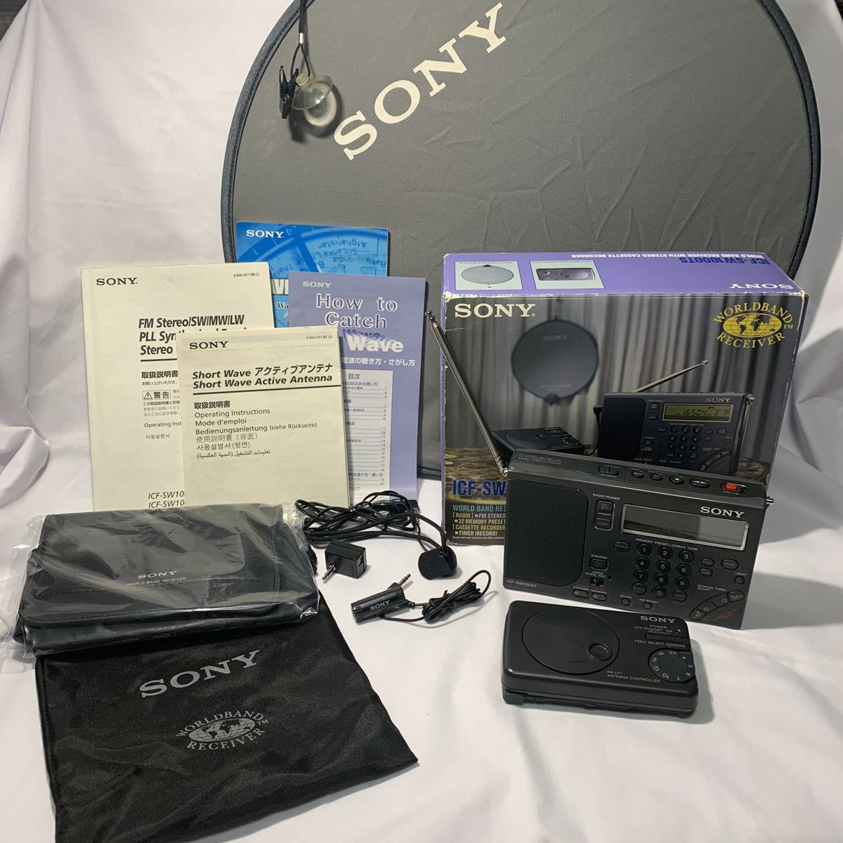 ICF-SW1000TS SONY AN-LP1 ICF-SW1000T(録音、再生)｜売買されたオークション情報、yahooの商品情報を ...