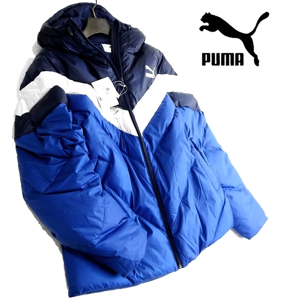 PUMA プーマ MCSコレクション 耐風 耐水 高保湿 RDS DOWN使用 カラー切替 フーデッド ダウンジャケット 595875 39 M 046 kkf1071b(ジャケット、上着 ...