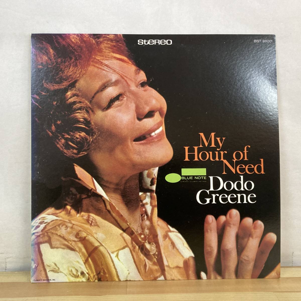 x6 国内盤/LP/美盤/白プロモ Dodo Greene ドド グリーン / My Hour Of Need Blue Note / DY ...